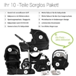 Bergsteiger Capri Kinderwagen Set 10 | Kinderwagen Held